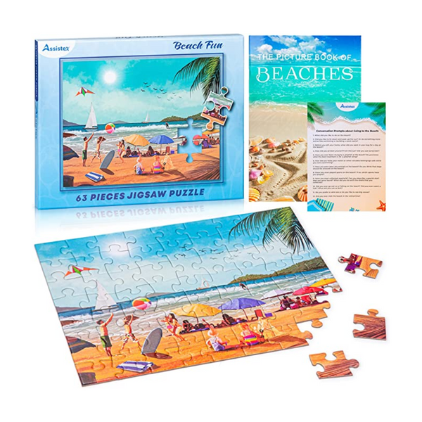 Large Piece Puzzle: Beach Fun - 36 pcs – HMGDirect