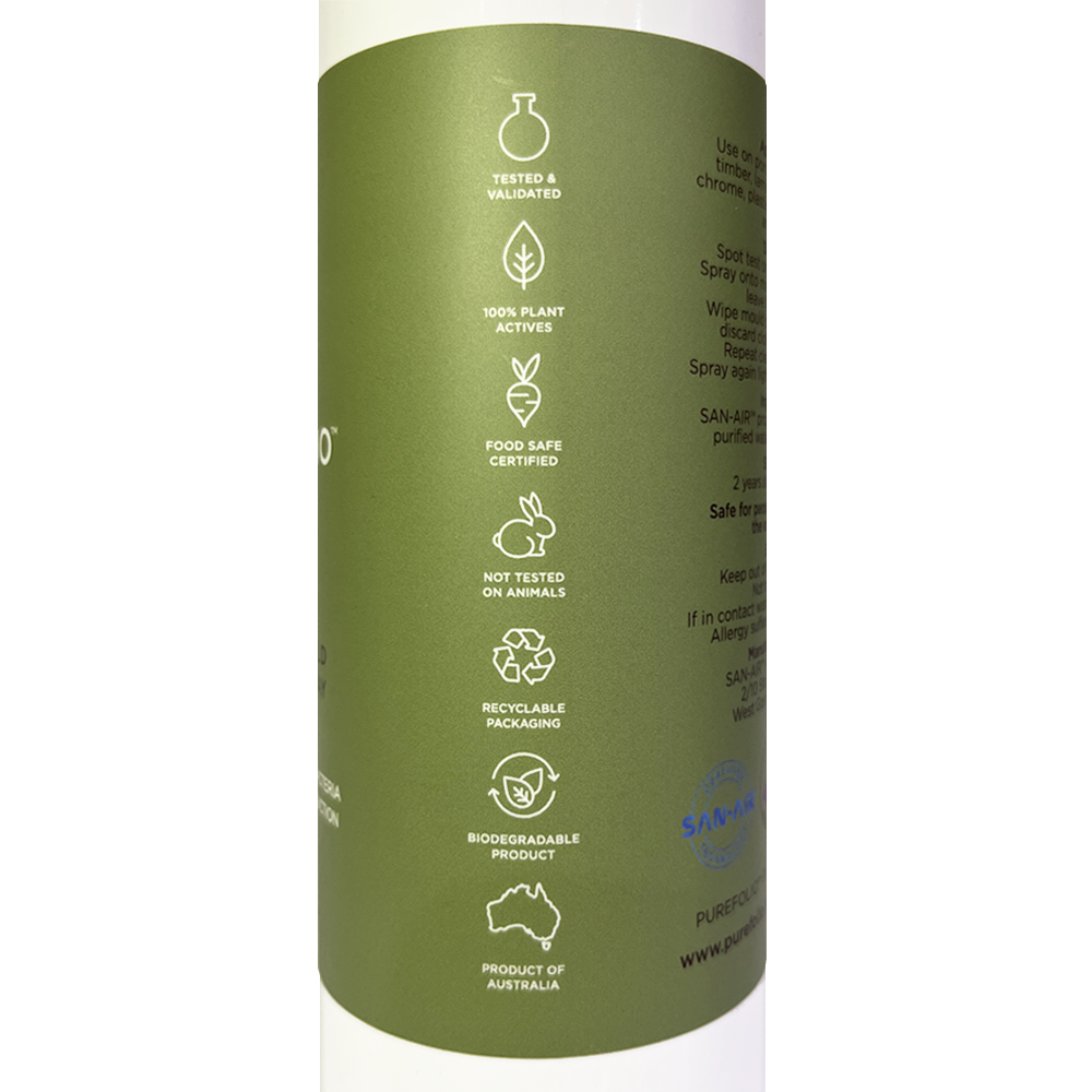 PUREFOLIO Surface Mould Remover 500ml Spray | HMGDirect Australia