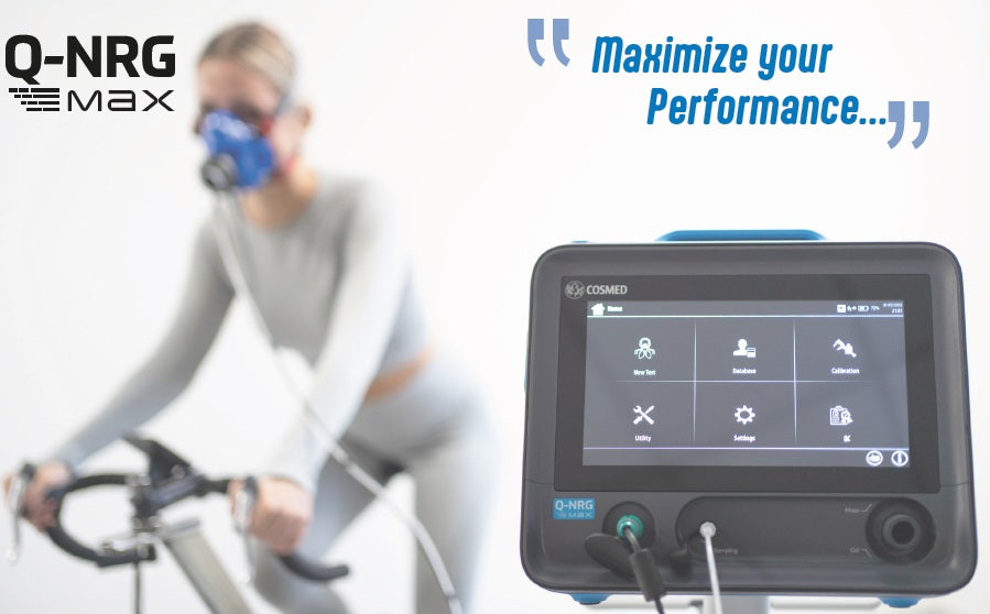 COSMED Q-NRG Max Metabolic Analysers (VO2 Max, CO2 & REE) – HMGDirect