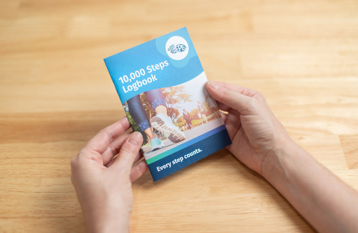 Extra 10,000 Steps Logbook | HMG Direct – HMGDirect