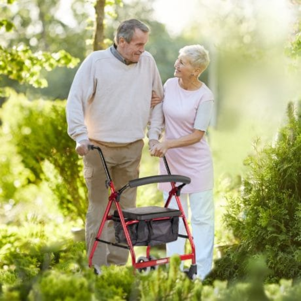 BetterLiving Lightweight Indoor/Outdoor Wheeled Walker – HMGDirect