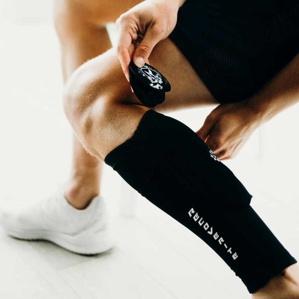 Recoverite Calf Compression Sleeves with Ice/Heat Gel Packs | HMG ...