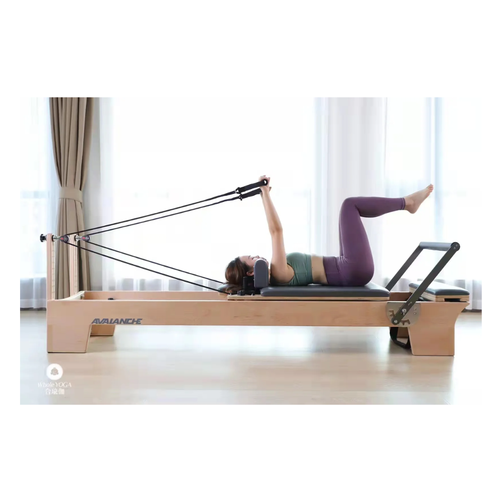66Fit Essence Reformer Wood – HMGDirect