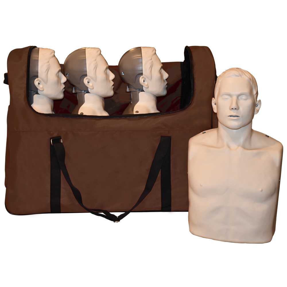 Adult CPR Manikin Kit 4x Adults With Carry Bag – HMGDirect
