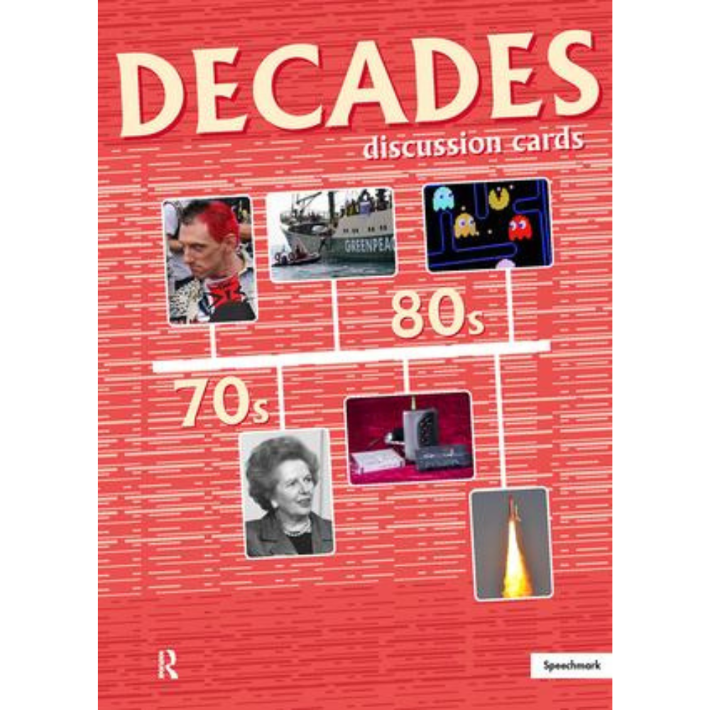 Decades, Discussion Cards 70’s/80’s – HMGDirect