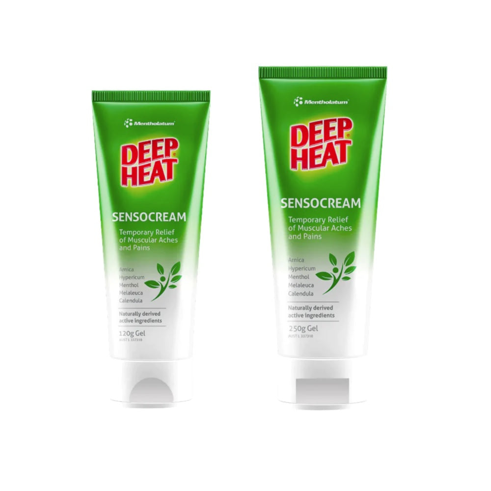 Deep Heat Sensocream Pain Relief Cream (120g/250g) – HMGDirect