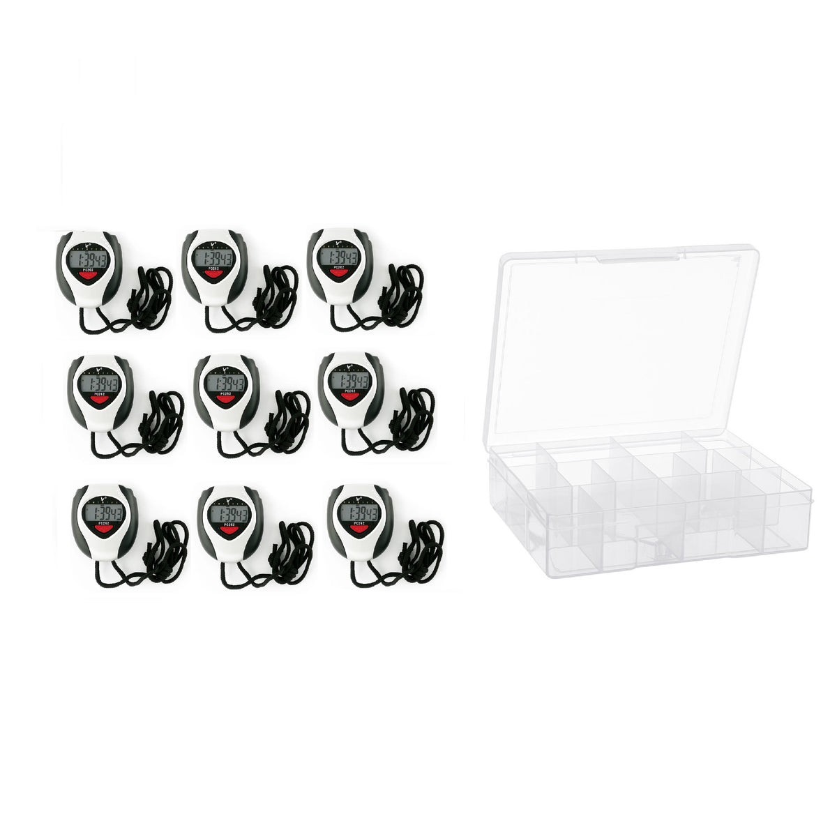 School & Class Economy Large Stopwatch Kit (18x Basic Stopwatches ...