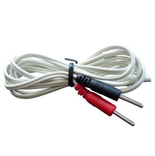 NeuroTrac Patient Lead Wire, Dual Connector with Black/Red Tips (1.25m ...