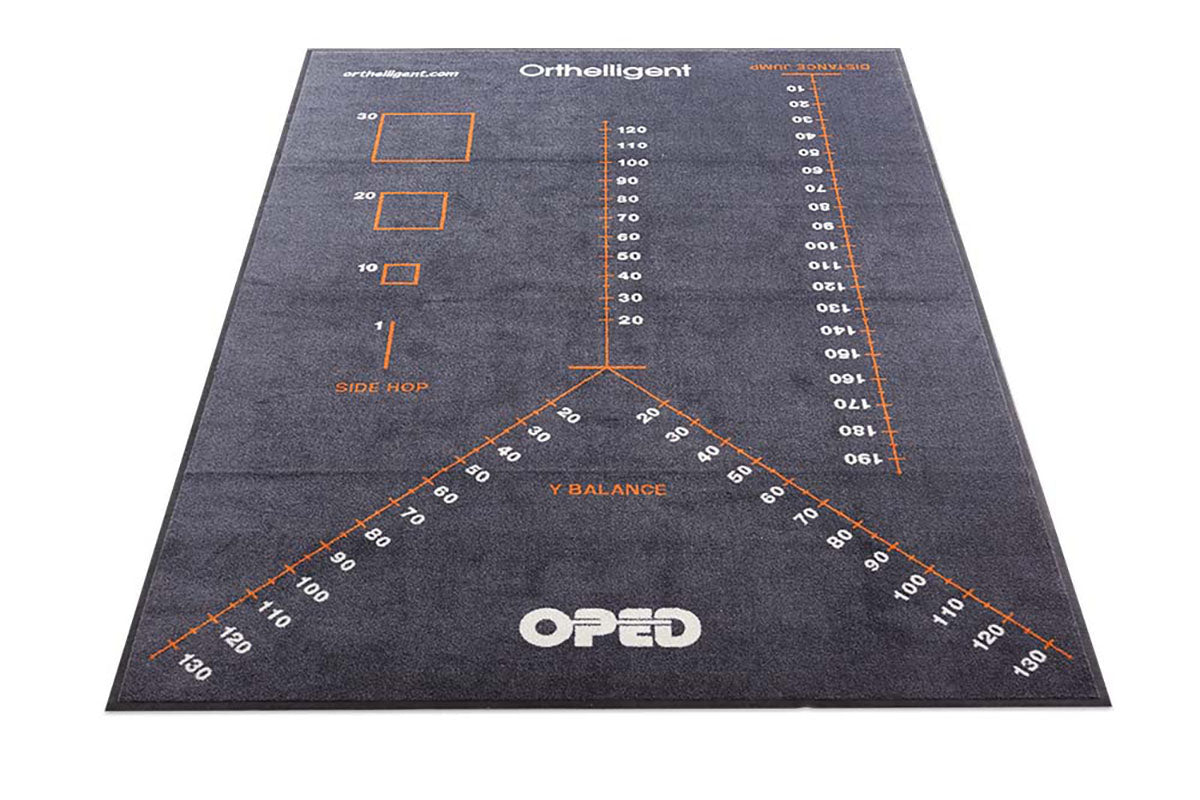 Orthelligent Screening Mat (Y-Balance, Distance, Side Hop, Square Test ...