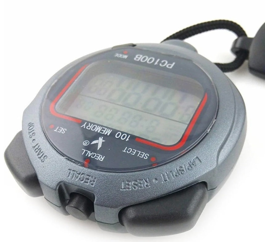 PC100B 100 Lap/Split Stopwatch with Countdown & Alarm – HMGDirect