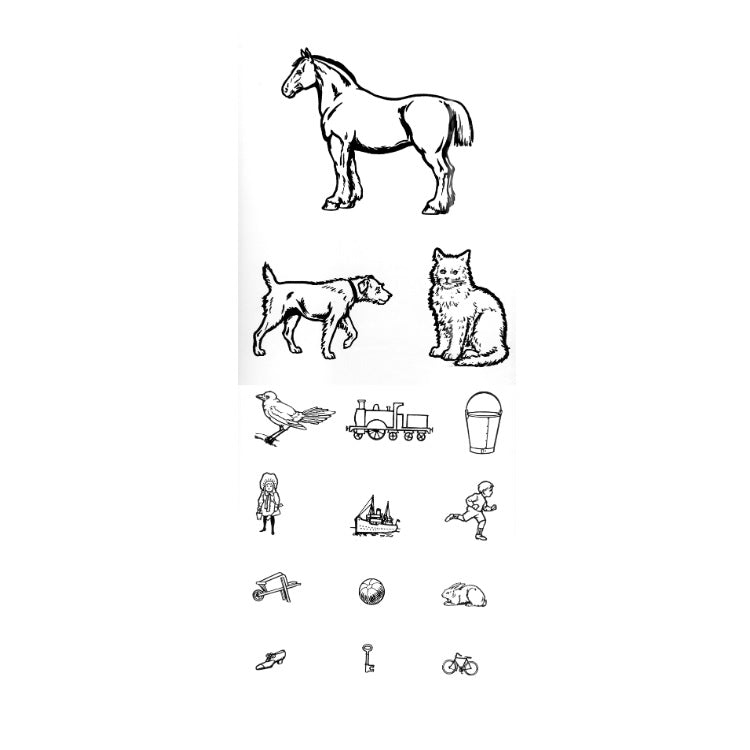 6M Animal Snellen Eye Chart – HMGDirect
