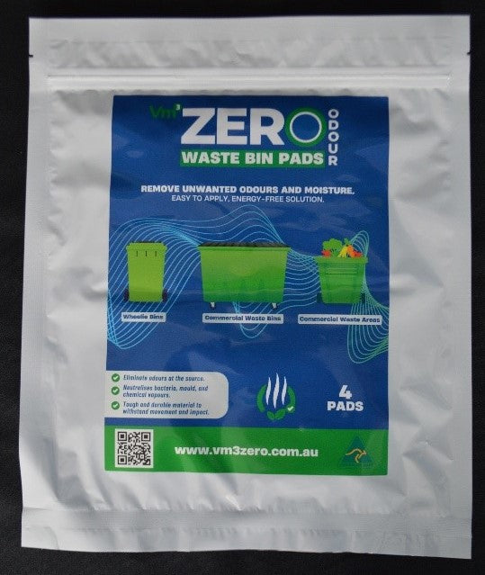 Vm3 Zero Waste Bin Pads (4 Pack of 4 squares) – HMGDirect