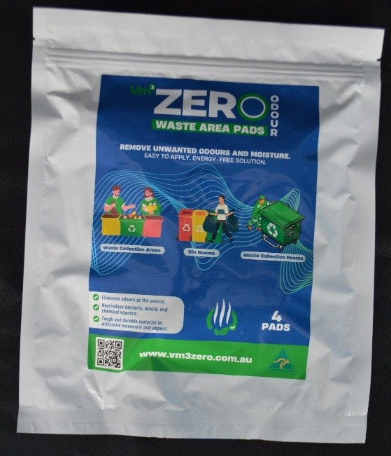 Vm3 Purefier Commercial Waste Area Pads (4 Pack of 12 squares) – HMGDirect