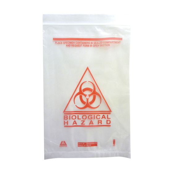 Clear Biohazard Clinical Waste Bags x 50 – HMGDirect