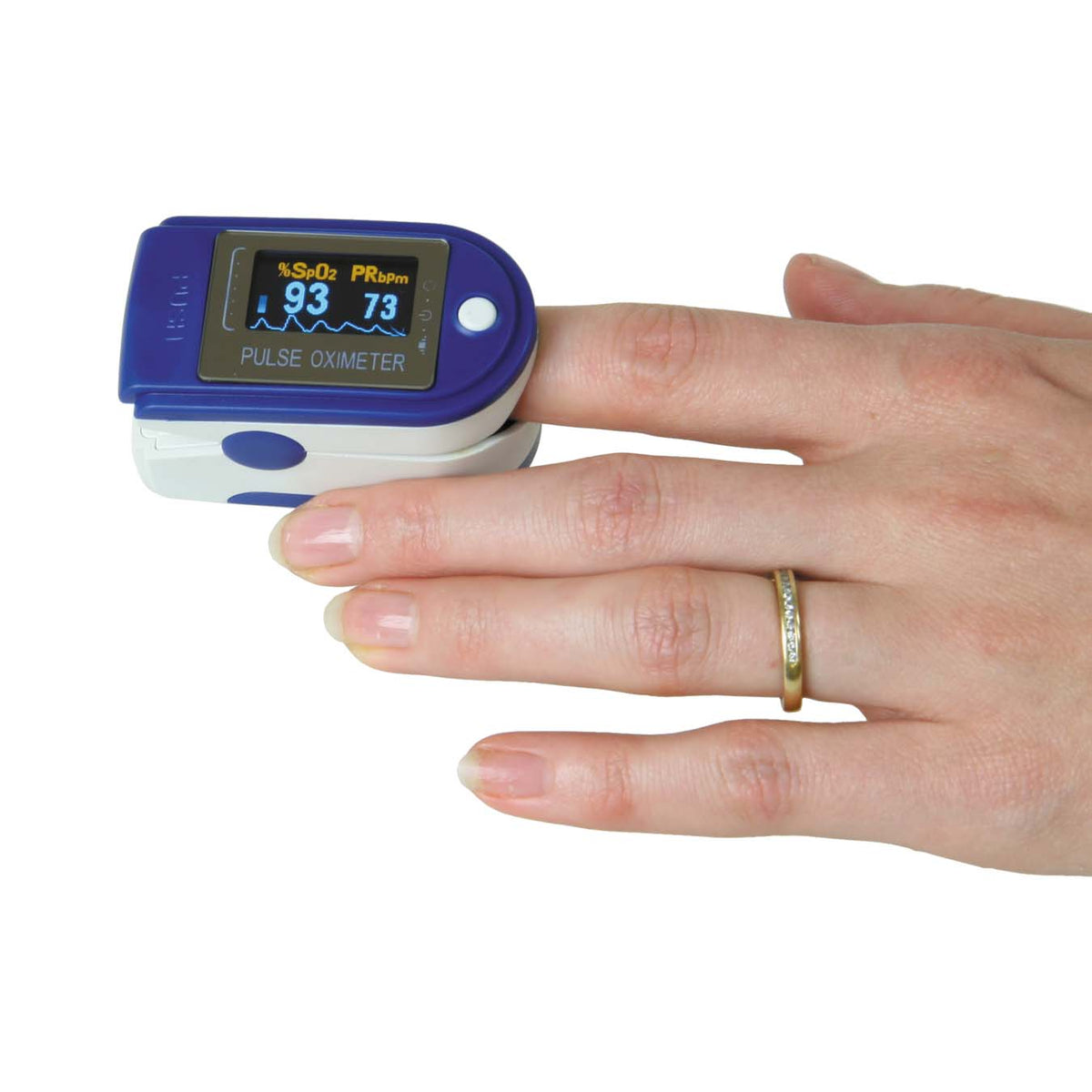 Contec CMS50C Finger Pulse Oximeter | HMG Direct – HMGDirect