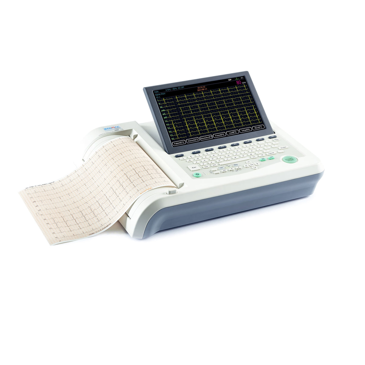 ECGMAC EM-1201 Digital 12 Channel ECG Machine – HMGDirect