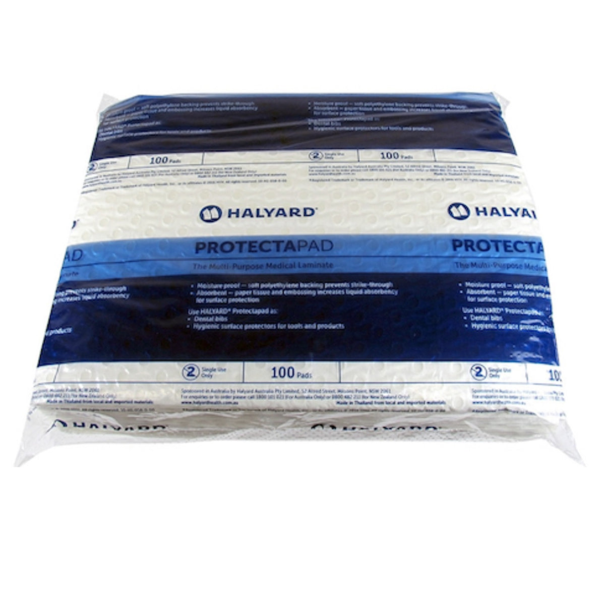 Halyard 4 Ply Protecta Pads Small x 800 – HMGDirect