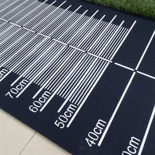 Standing Broad Jump Mat (Black Rubber) | HMGDIRECT – HMGDirect