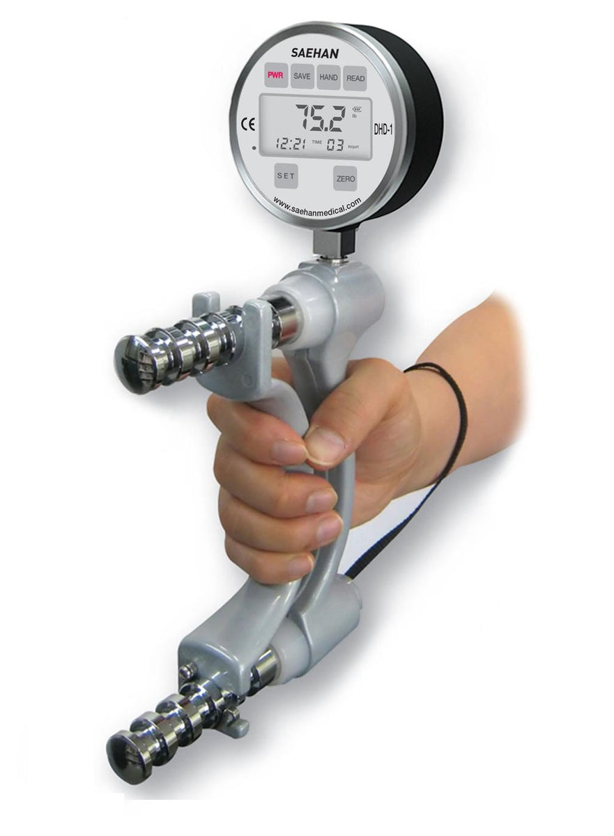 Saehan DHD-3 Digital Hand Grip Dynamometer with G-STAR Software – HMGDirect