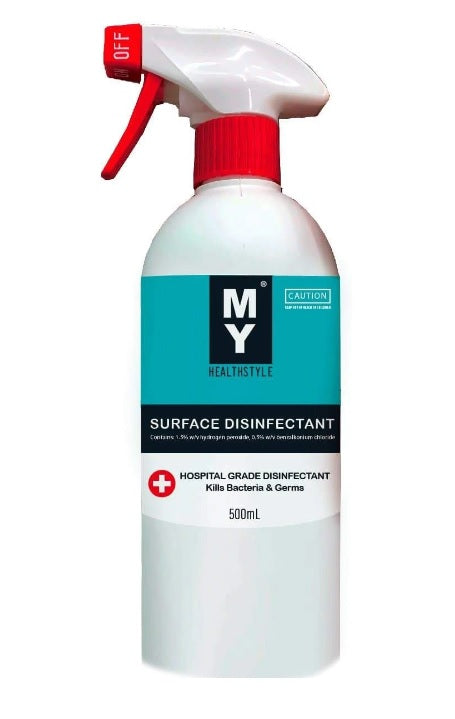 Surface Disinfectant Spray 500ml Bottle – HMGDirect