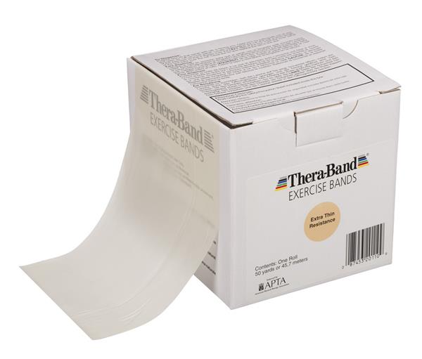 TheraBand Professional Bulk Resistance Band Rolls 45m Extra Thin ...