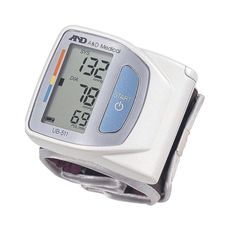 A&D Medical UB-511 Wrist Blood Pressure Monitor – HMGDirect